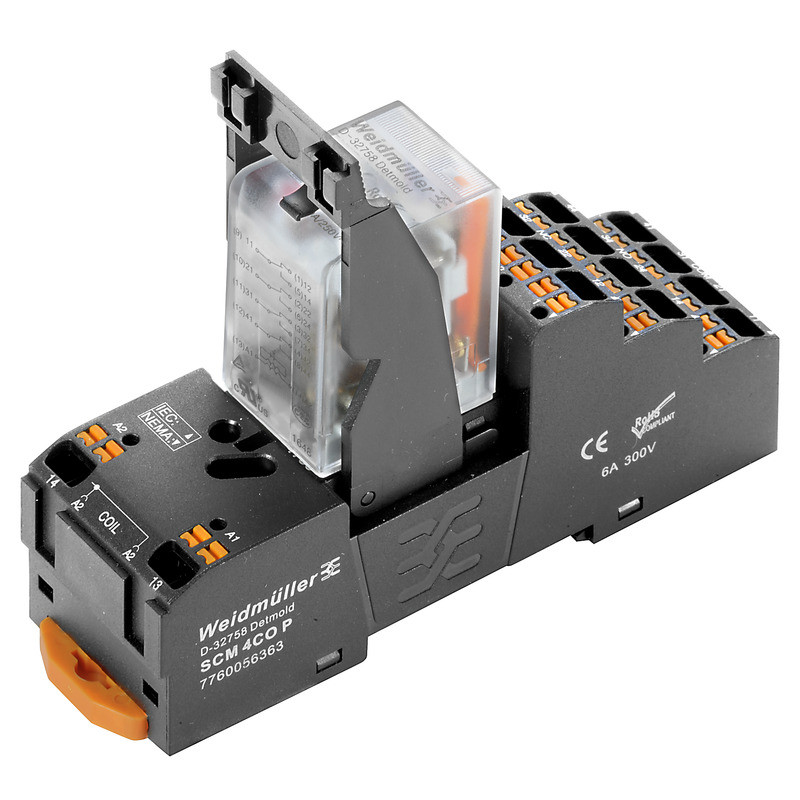 Markertech UK Ltd - WEIDMULLER - 2576050000 - DRMKITP 230VAC 4CO LD